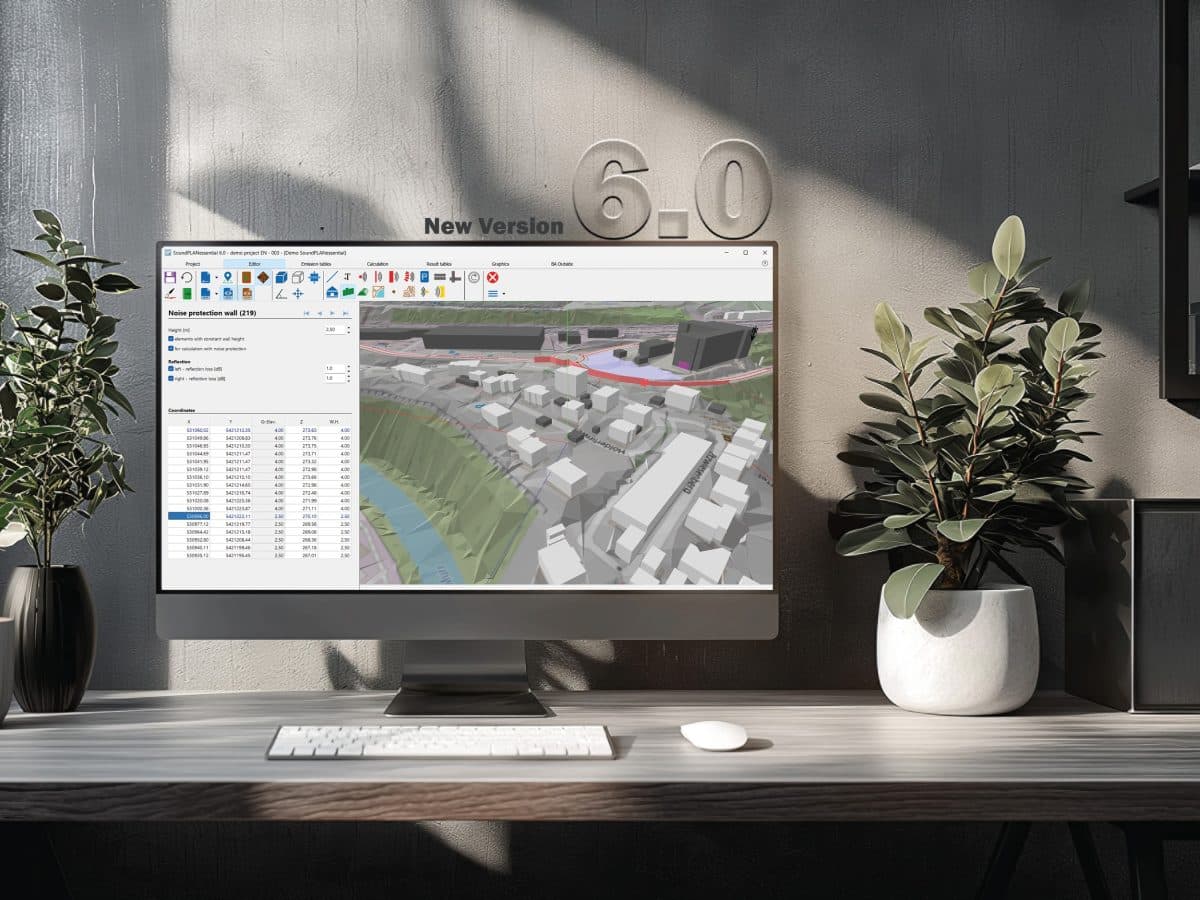 SoundPLAN releases its noise mapping software in version 6.0 ...